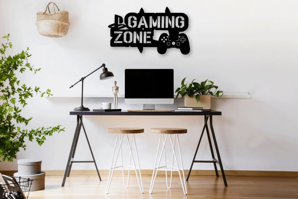 Gaming Zone Decoration -Bois- Wepic
