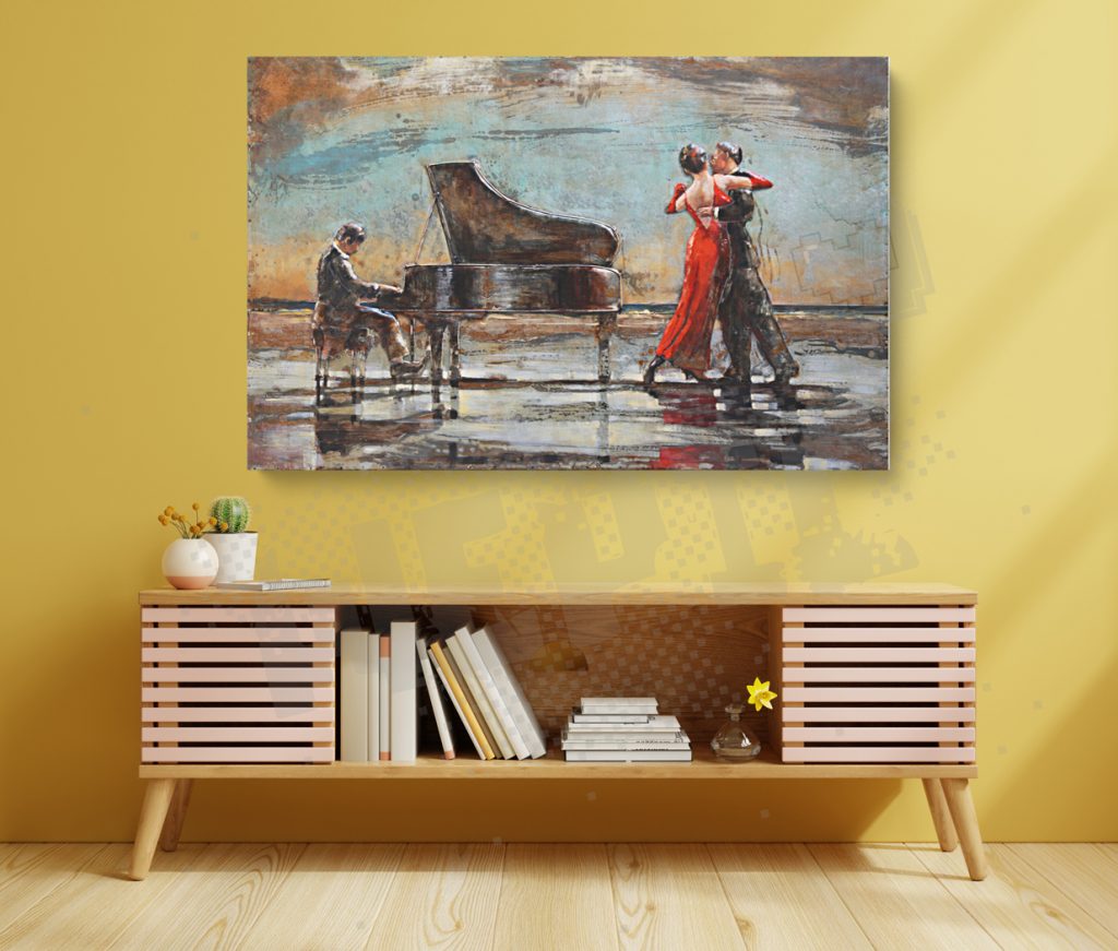 Tableau Dancing Piano - Wepic
