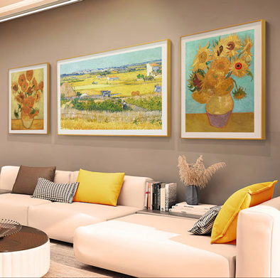 Tableaux The harvest-Sunflowers van Gogh - Wepic